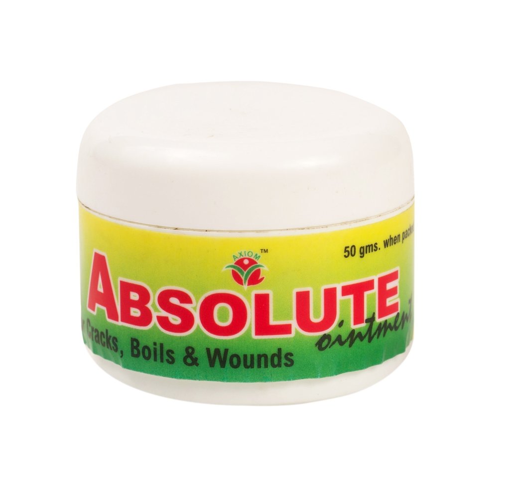 Axiom Absolute Ointment 50 Gm For Skin Diseases, Wounds & Boils