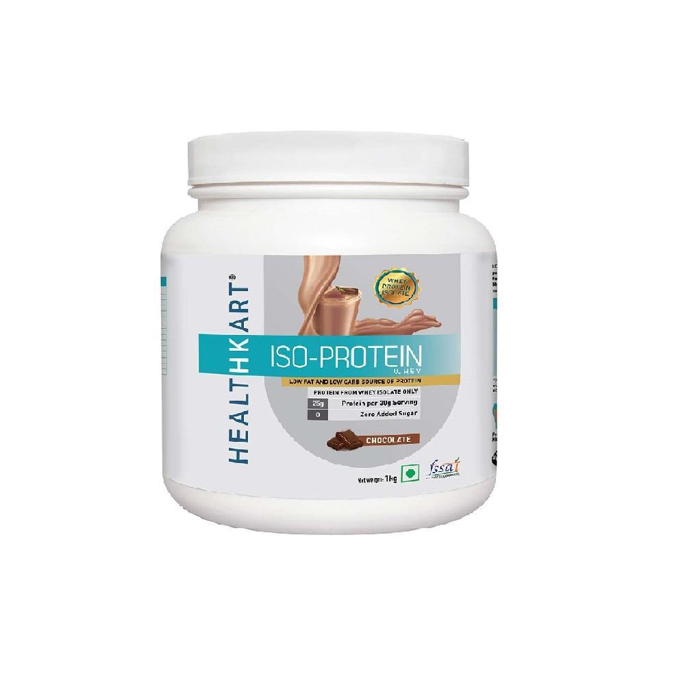 Healthkart Iso-Protein Whey Isolate Chocolate Powder 1 KG(1)