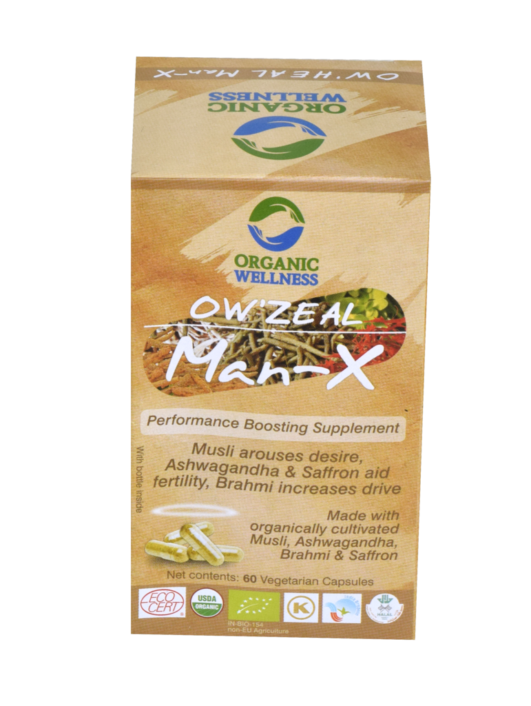 Organic Wellness Ow'Zeal Man X 60'S Capsule For Mens Sexual Health ...